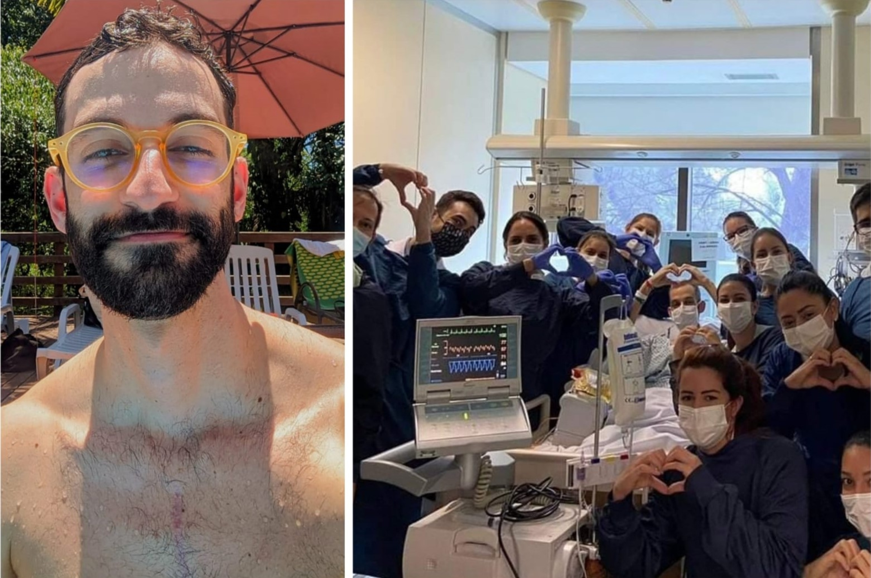 Ele ganhou um novo coração aos 29 anos: "Eu estava rezando pela minha ...
