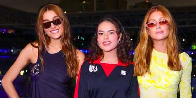 Sasha e Marina Ruy Barbosa mostram como usar gravata com estilo