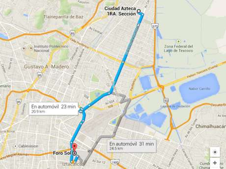 Dirección y rutas para llegar al Foro Sol en metro o auto