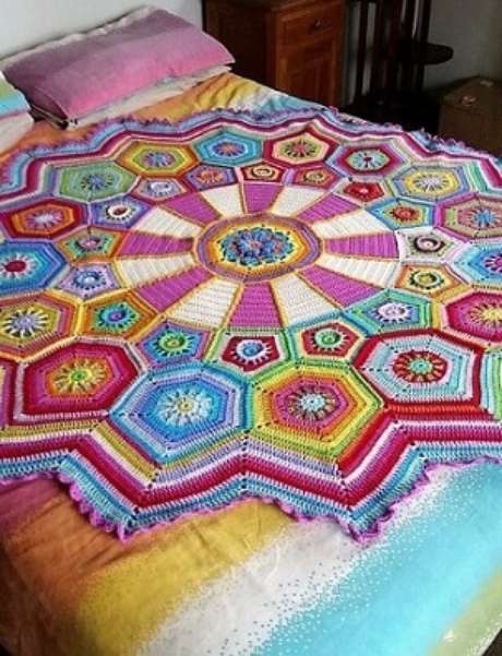 55 Inspirações de Colcha de Crochê + Dicas para Fazer e Usar o Seu