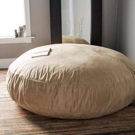 Puff Gigante: +81 Modelos Aconchegantes Para Decorar
