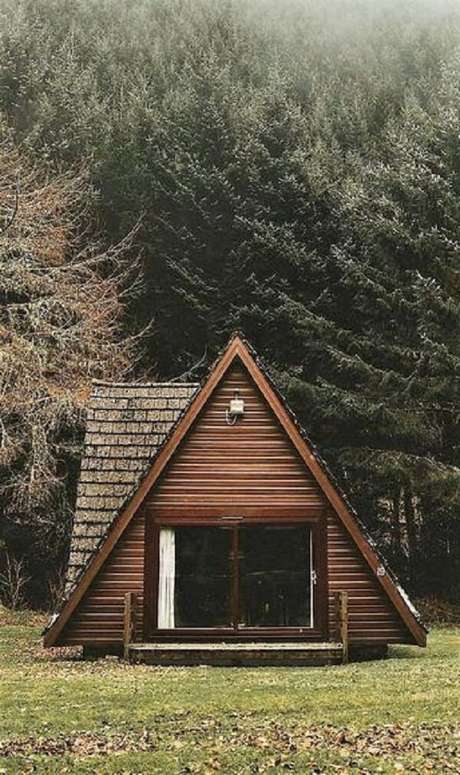 Chalé de Madeira: +57 Projetos Charmosos e Dicas de Decoração