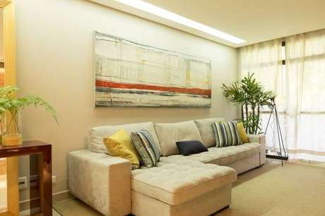 Sofá Bege: +63 Inspirações Lindas para Decorar sua Sala