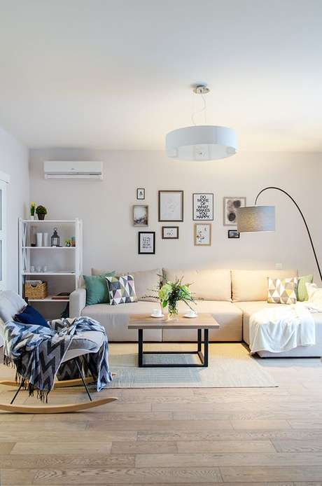Sofá Bege: +63 Inspirações Lindas para Decorar sua Sala
