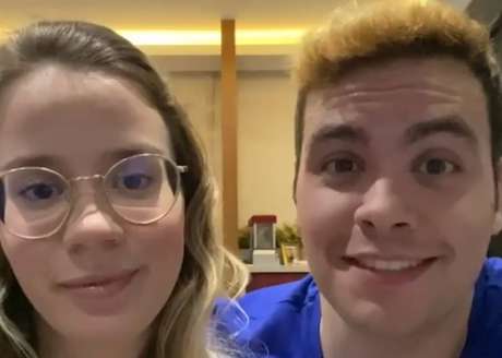 Luccas Neto mostra rosto de seu 1º filho, Luke, em ultrassom