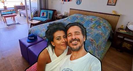 Casal de apresentadores da GloboNews tem uma cama na sala