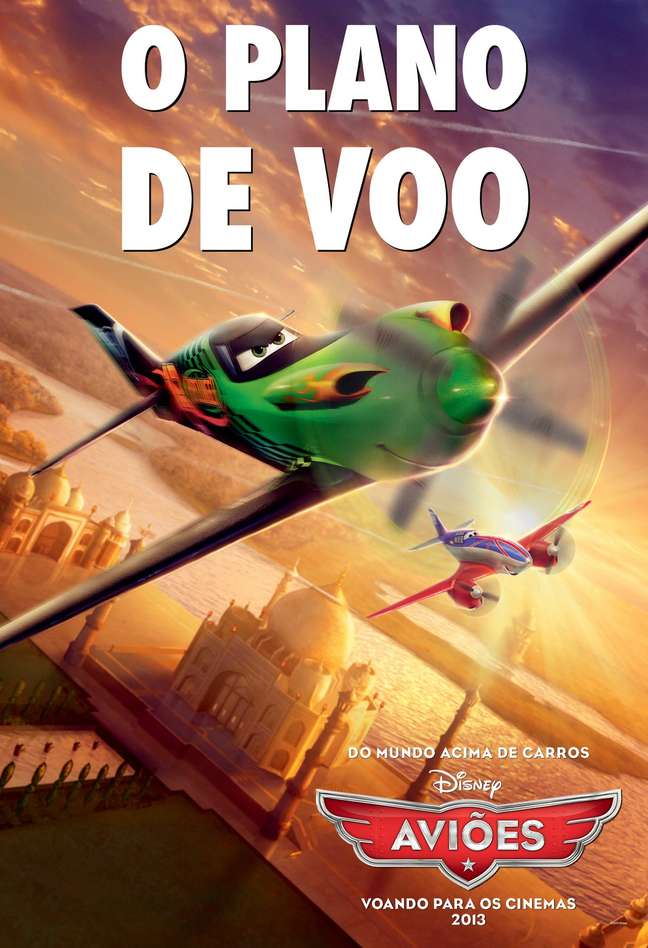 Filme 'Aviões', da Disney, ganha pôster nacional