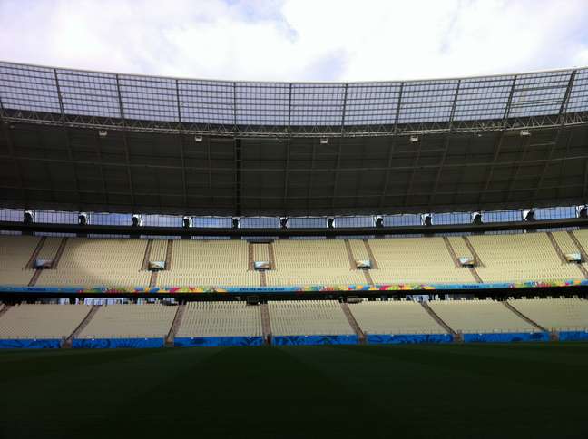 Veja fotos exclusivas da Arena Castelão em Fortaleza