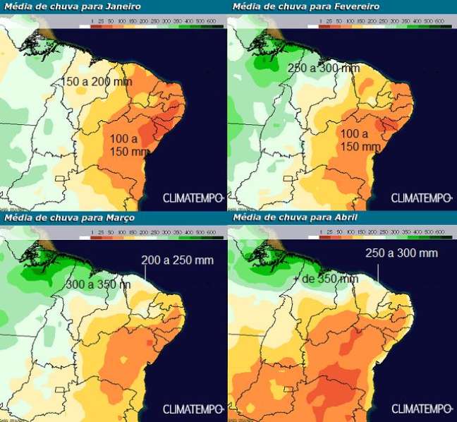 Como a ZCIT vai atuar no Nordeste neste verão?