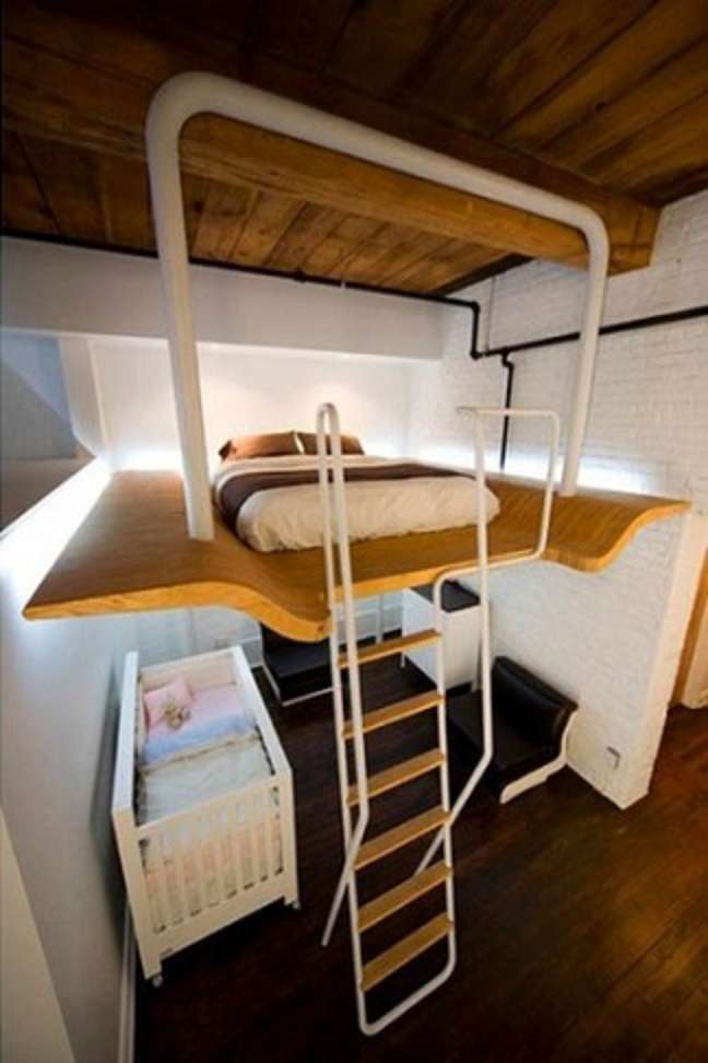 Cama Suspensa: +50 Modelos para um Quarto mais Divertido e Espaçoso