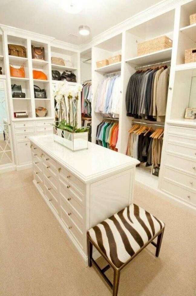 Closet Luxuoso: +51 Modelos para Inspirar a sua Decoração