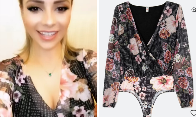 Sandy usa body de R$ 89,90 para falar de Dia dos Namorados