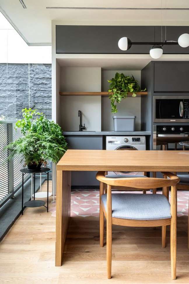 Mesa para Varanda Gourmet: +77 Modelos para Usar na Decoração