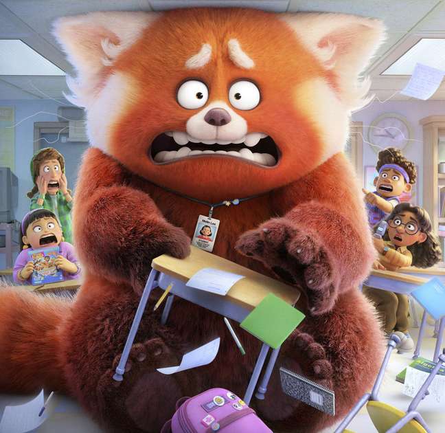 Red: Menina vira panda gigante no trailer da nova animação da Pixar