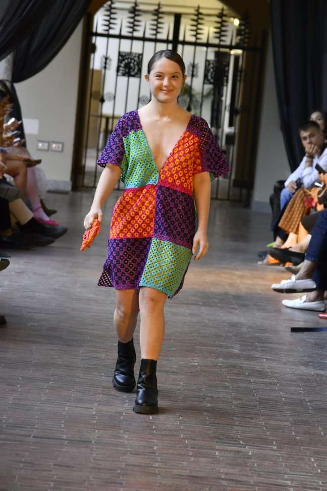 Maju De Araújo Volta A Desfilar Na Milão Fashion Week Pelo Segundo