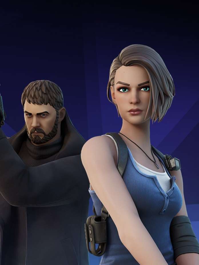 Personagens de Resident Evil em Fortnite