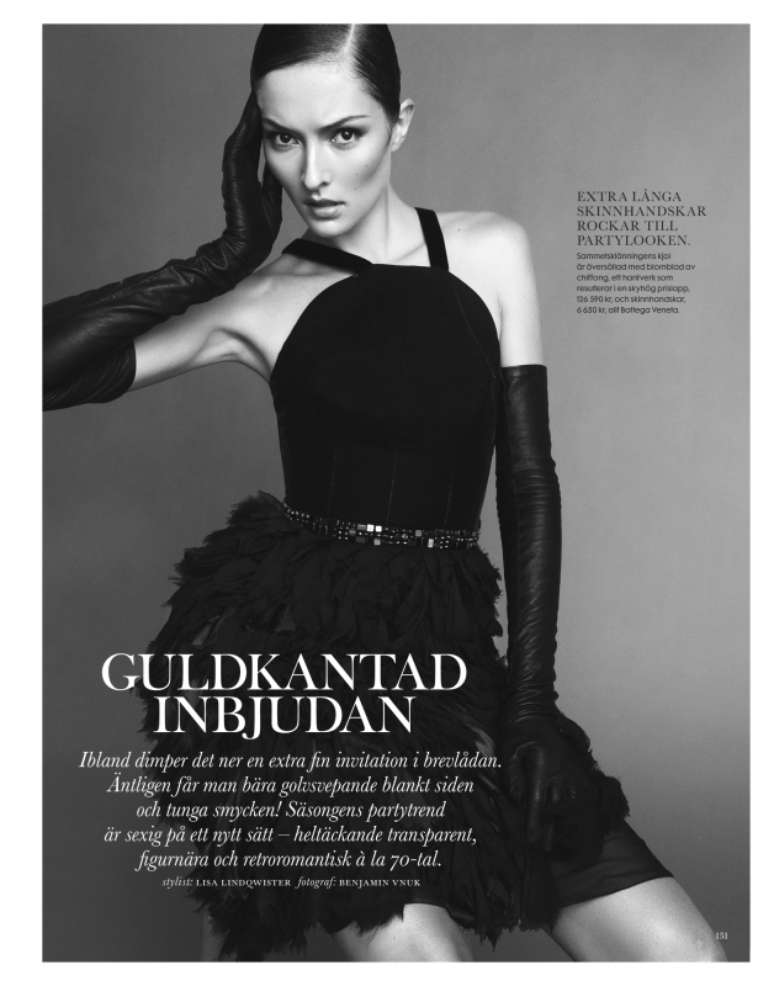 Brasileira Solange Wilvert fotografa para revista de moda