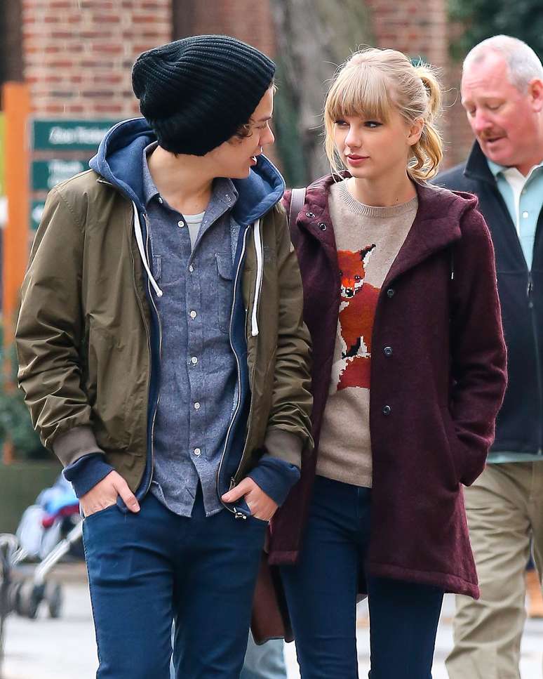 Taylor Swift e cantor do One Direction são clicados juntos