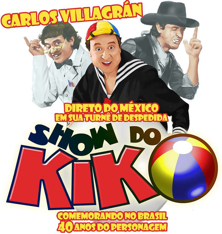 Ator que vive Kiko em 'Chaves' fará três shows no Brasil