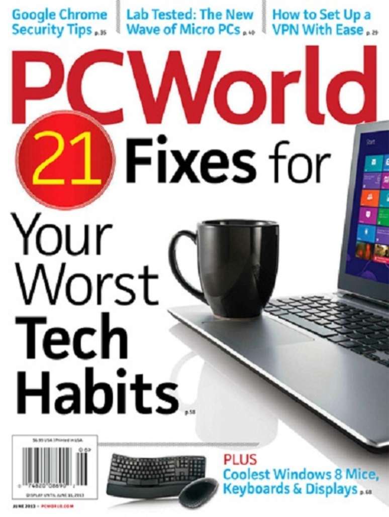 PCWorld deixou de ser impressa; veja algumas capas