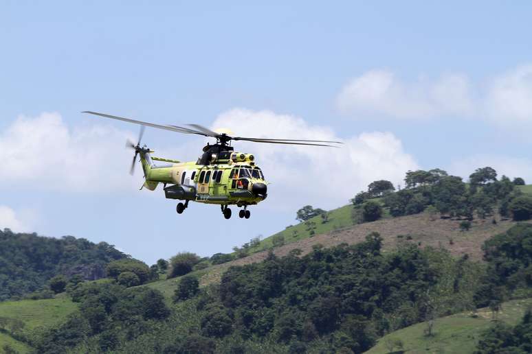 Helibras faz testes com o primeiro EC725 produzido no Brasil