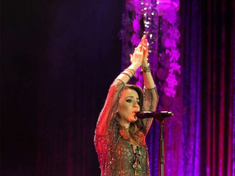 Veja fotos do show da cantora Sandy em São Paulo
