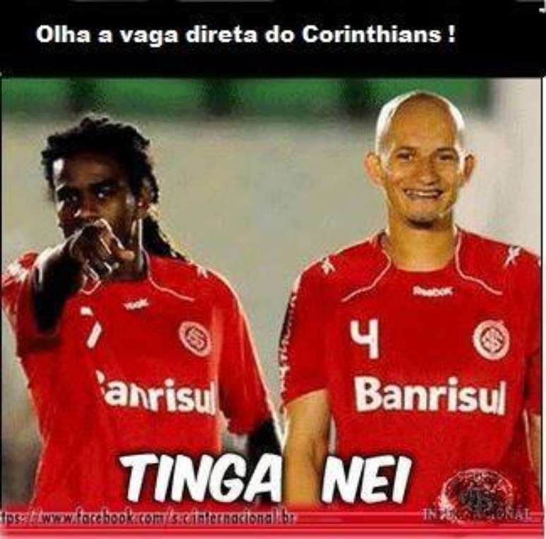 Memes da 38ª rodada do Brasileiro: rivalidade Inter x Corinthians