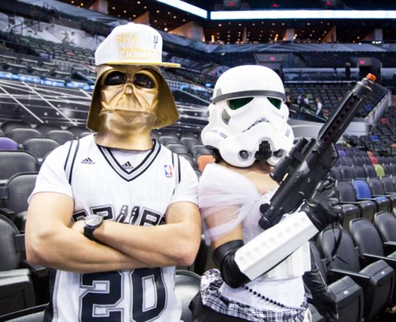 San Antonio Spurs promove Noite dos Star Wars na NBA