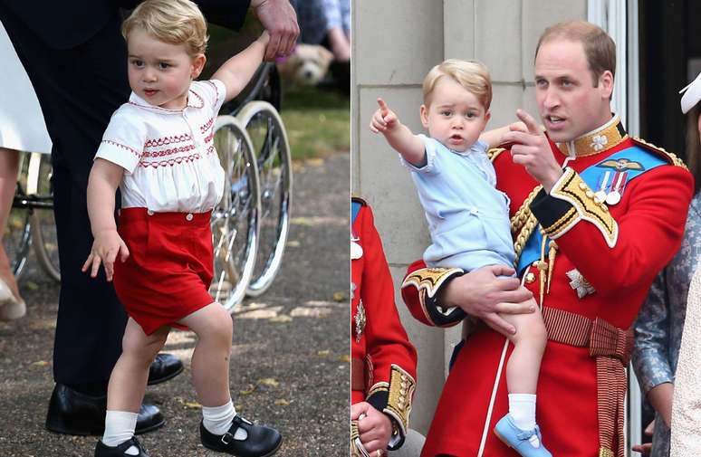 Em aniversário de 2 anos, relembre looks do príncipe George
