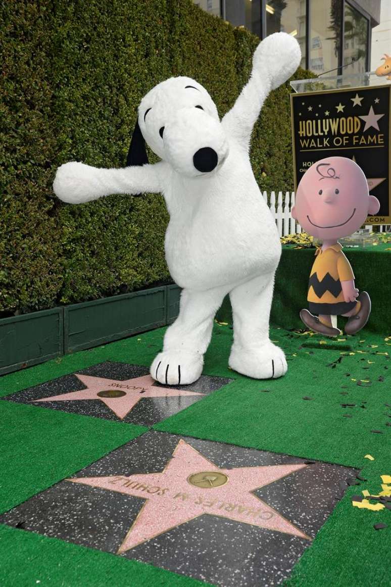 Snoopy ganha uma estrela na Calçada da Fama de Hollywood