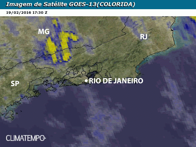 Temporal no Rio de Janeiro