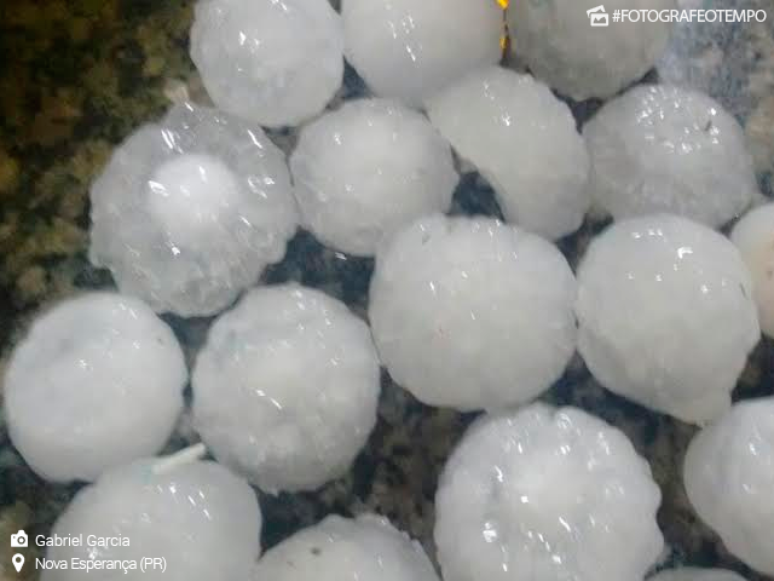 Como o granizo se forma?