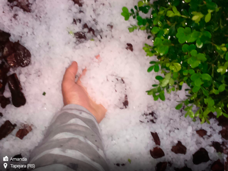 Como o granizo se forma?