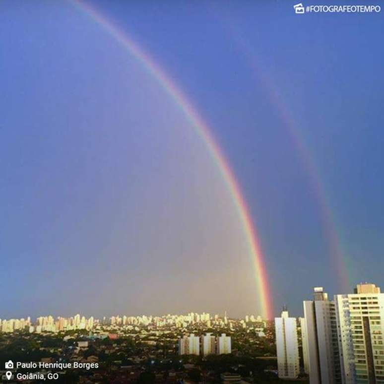 Nuvem rara aparece em SC e em GO