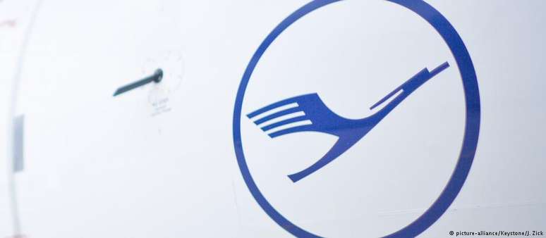 Lufthansa moderniza tradicional logo