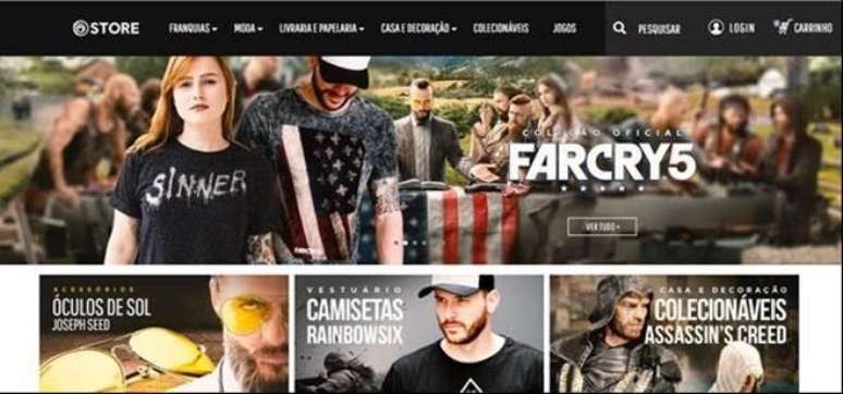 Loja online da Ubisoft é renovada com maior variedade de produtos ...