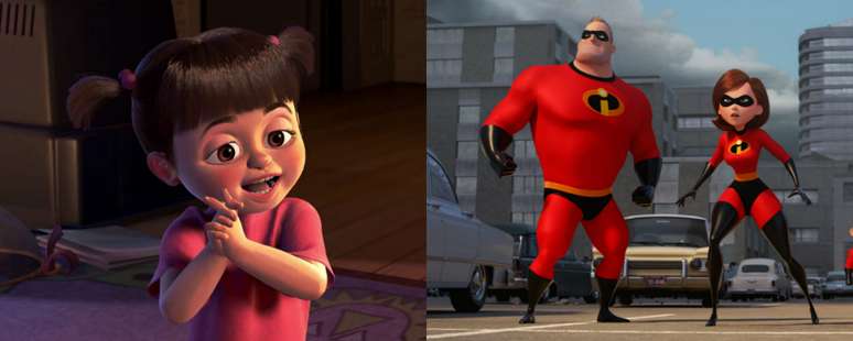 Pixar divulga crossover de Os Incríveis 2 e Monstros S.A.
