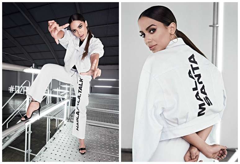 Anitta usa roupas caras, mas lança coleção a partir de R$ 120