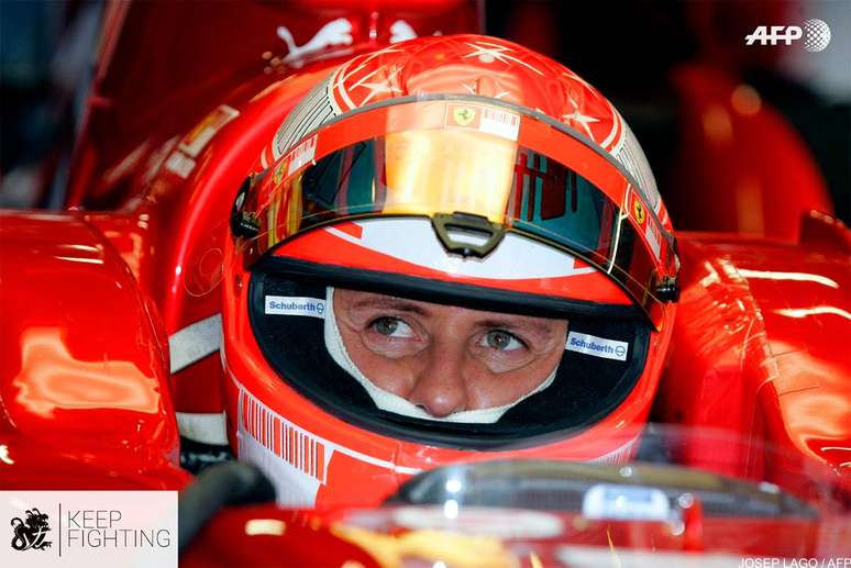 Fisichella presta homenagem ao ex-rival Michael Schumacher