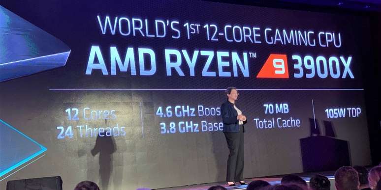 AMD anuncia a Ryzen 9 3900X, 1ª CPU de 12 núcleos para o AMD anuncia a Ryzen 9 3900X, 1ª CPU de 12 núcleos para o
