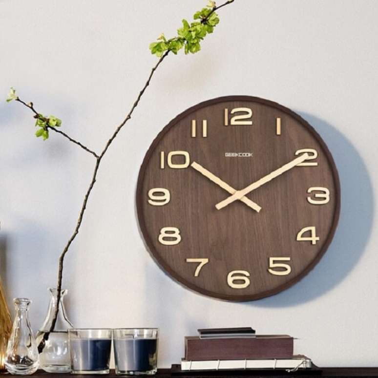 Relógio de Parede: Saiba Como Decorar +103 Modelos Criativos