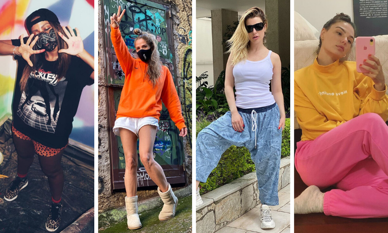 Estilo comfy ganha mais adeptas famosas na quarentena
