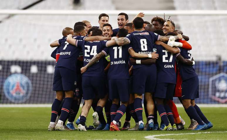 Sem Neymar e com Mbappé protagonista, PSG conquista a Copa da França ...