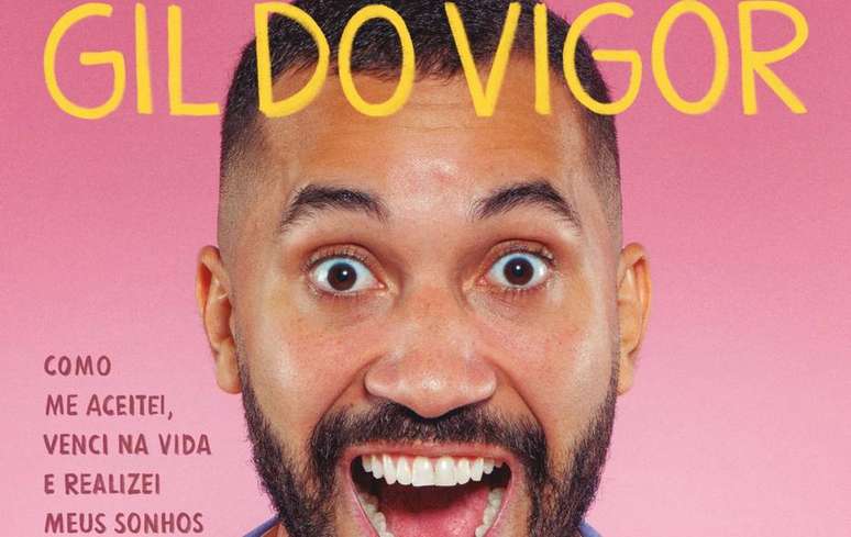 Gil do Vigor divulga capa de novo livro: 'Tem que vigorar!'