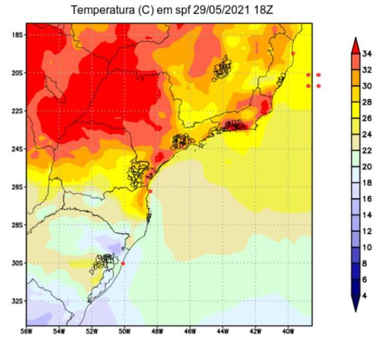 Calor e contraste térmico neste fim de semana no RJ