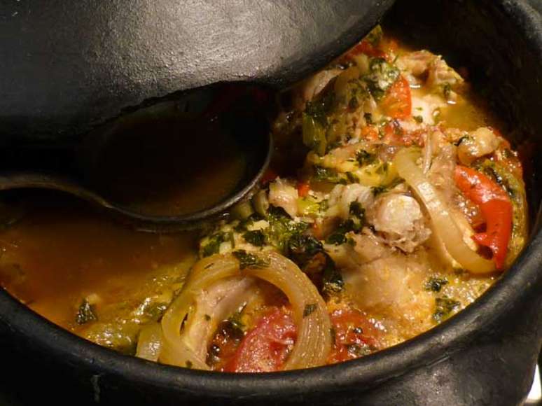 Cozido de peixe fresco