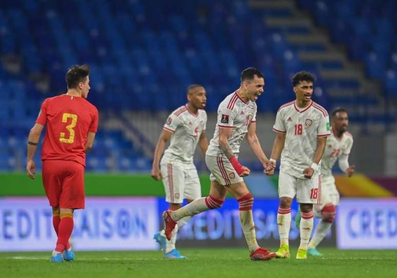Atacante Caio Canedo decide e mantém vivo o sonho dos Emirados de ir ...