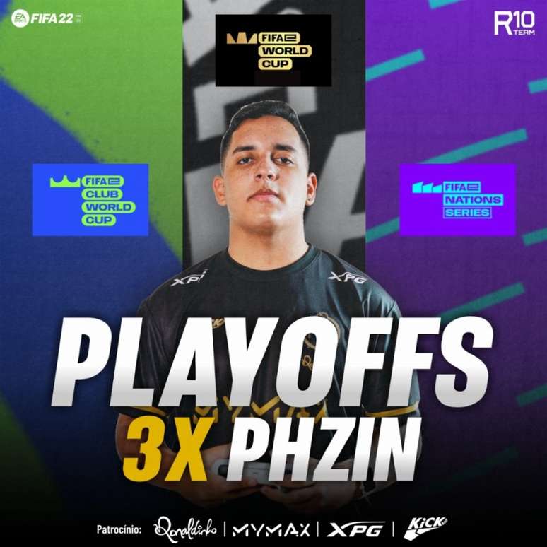 Craque do FIFA 22, PHZIN mira a disputa de três mundiais