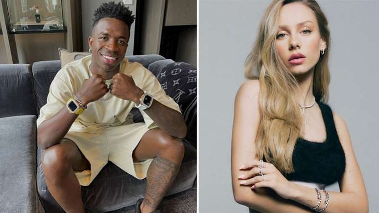 Vini Jr. comenta em foto de atriz e gera rumor sobre novo affair