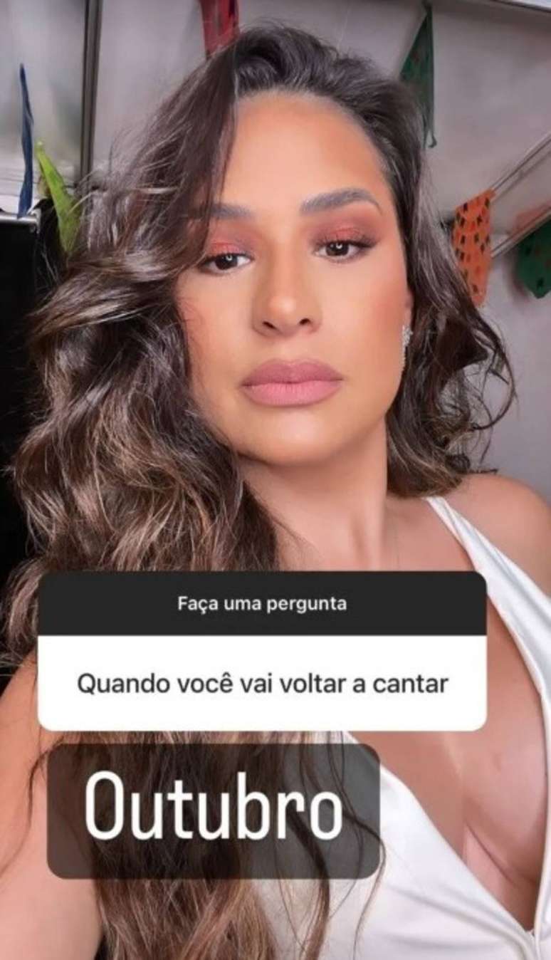 Simone anuncia data de retorno aos palcos: 'Em paz e sem medo'